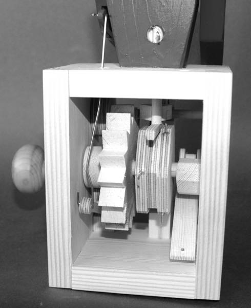 Pattern and plans for a wooden automaton